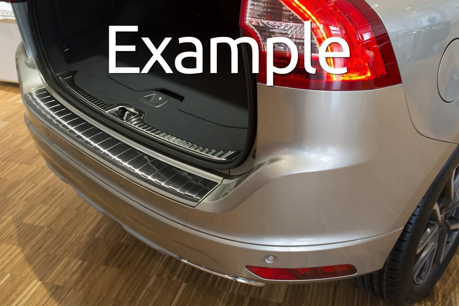 Rear bumper protector Citroën Berlingo Multispace II stainless steel ...