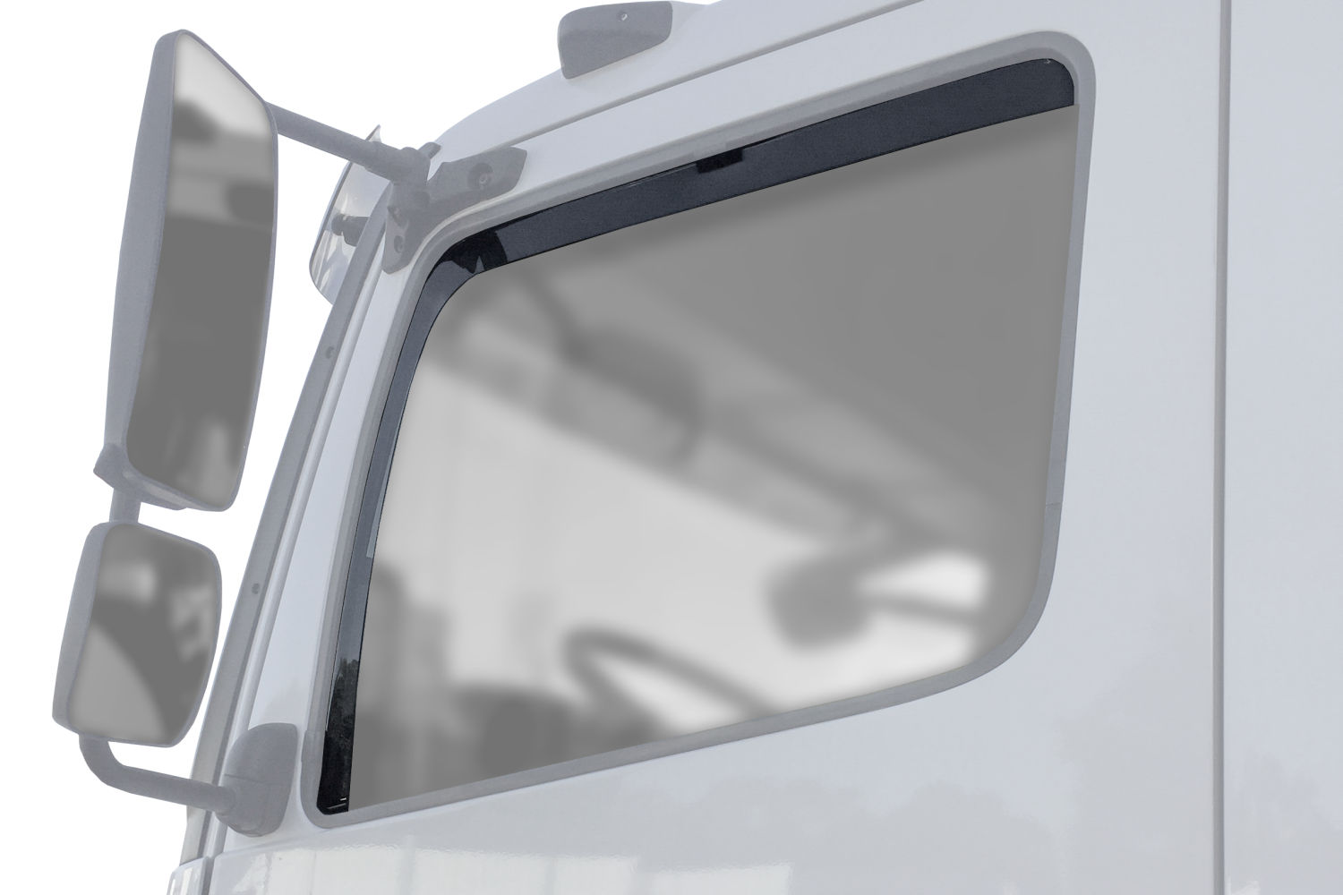 Side wind deflectors MAN TG3 - TGS II - front doors DGA | CarParts-Expert