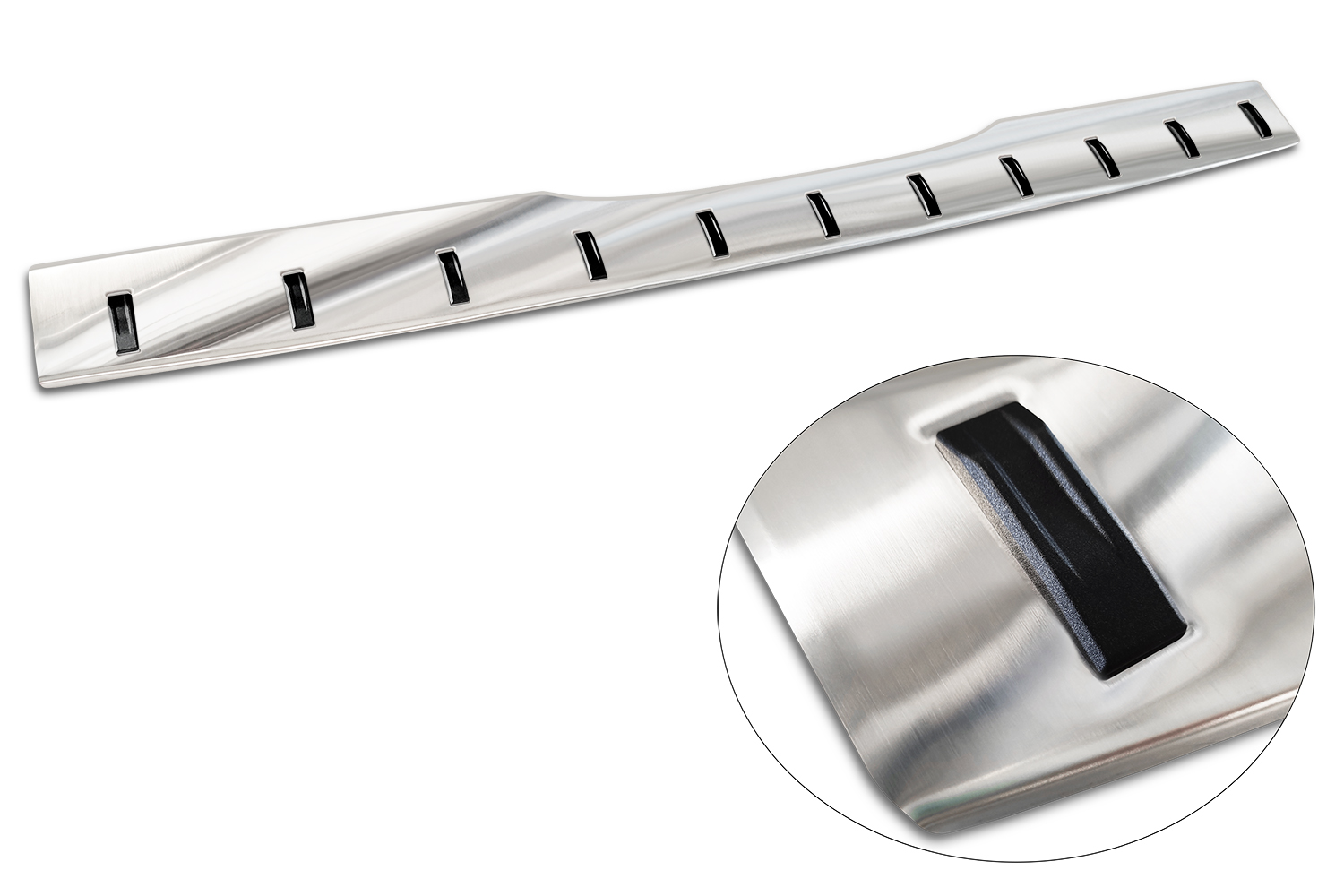 Rear bumper protector Mercedes-Benz Vito - V-Class (W447) stainless ...