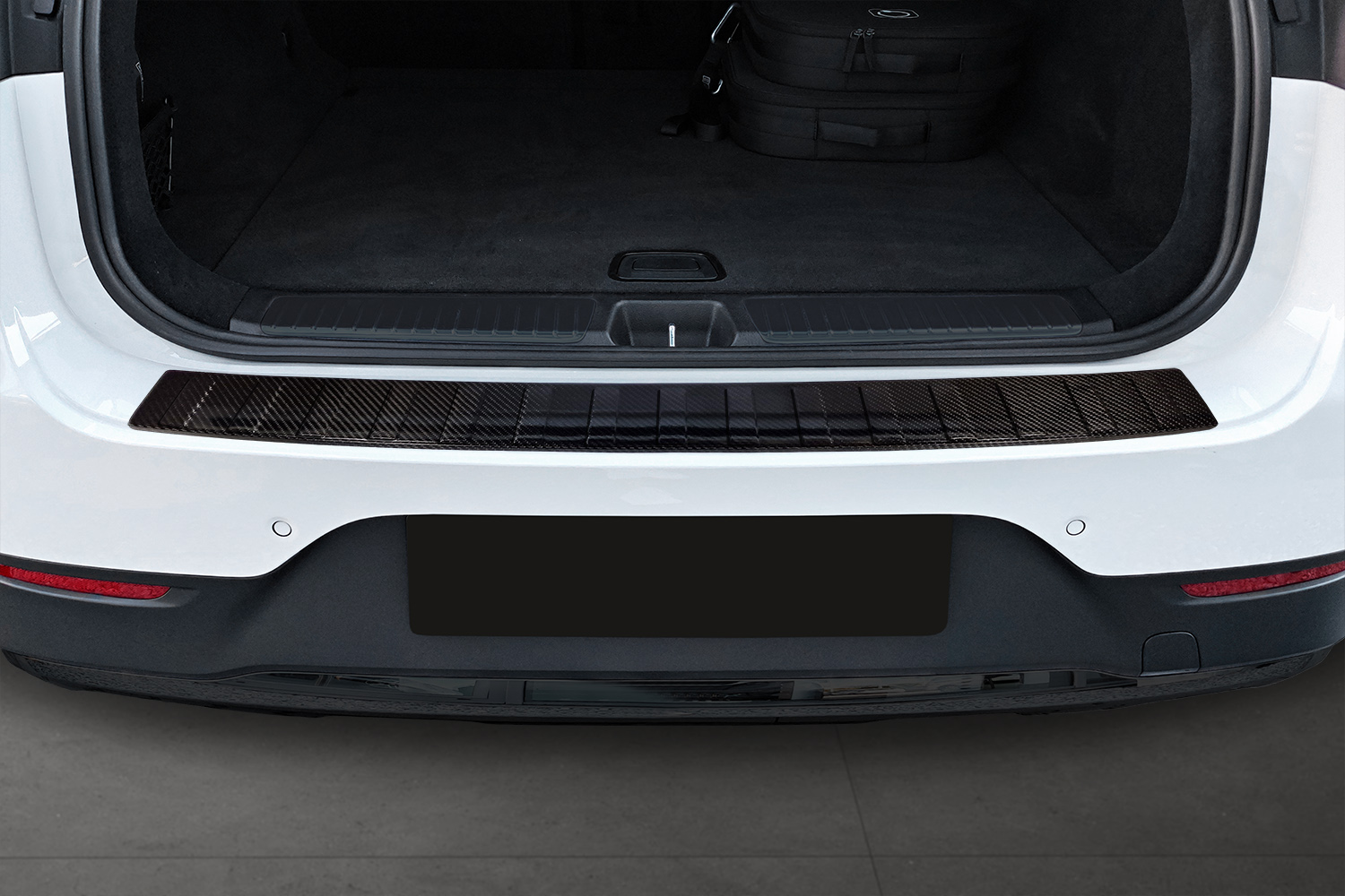 Rear bumper protector Mercedes-Benz EQE SUV (X294) carbon | CarParts-Expert