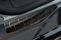 Rear bumper protector Ford Mustang Mach-E stainless steel anthracite | CPE