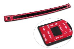 Rear bumper protector Honda Civic XI stainless steel anthracite ...