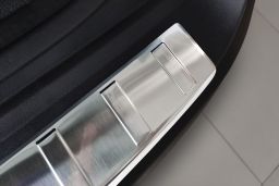 Rear bumper protector Kia Sportage V (NQ5) stainless steel | CPE