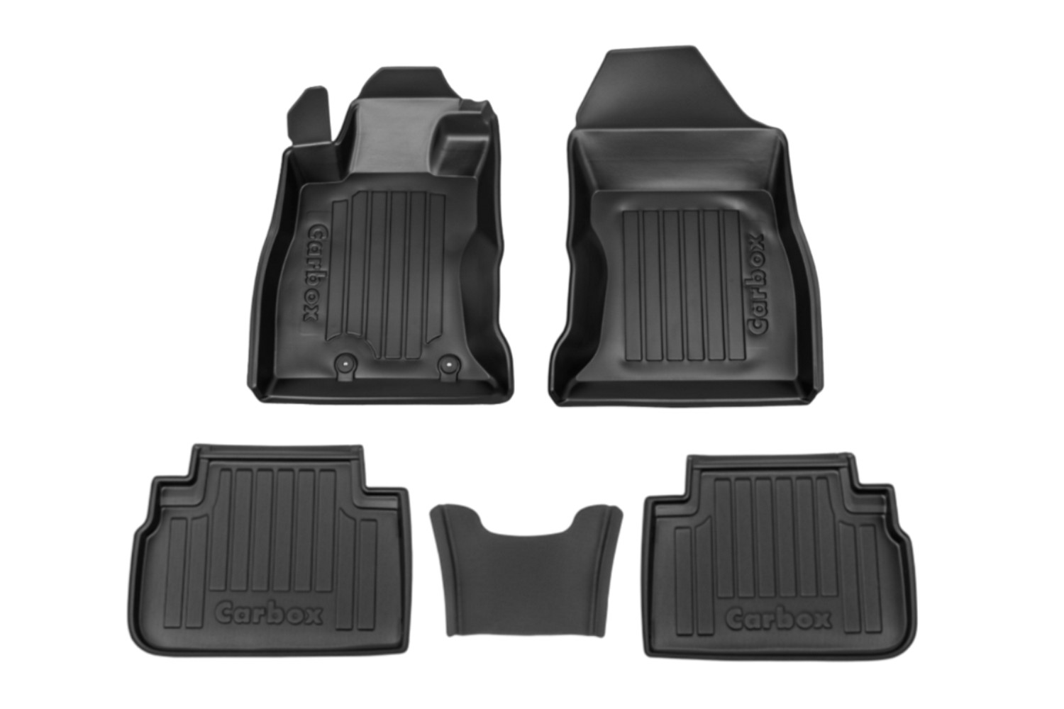 FuBmatten passend fur Subaru Forester V SK 2019 heute Carbox Floor Highline PE Gummi