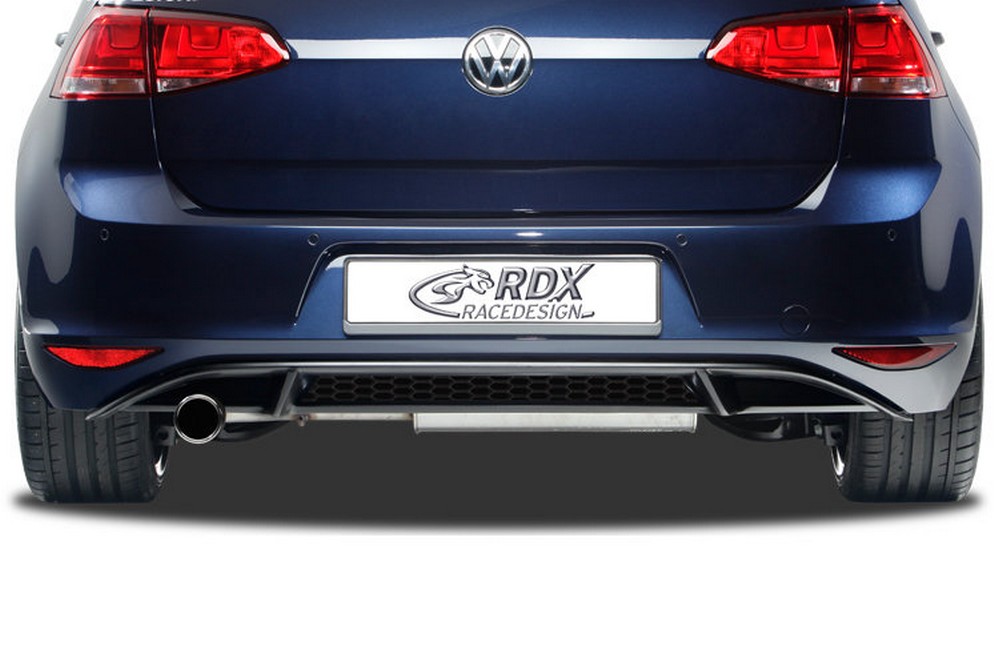 Rear diffuser Volkswagen Golf VII (5G) PU | CarParts-Expert